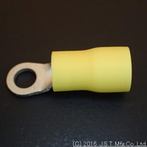 Flared Vinyl-Insulated, Closed Barrel Ring Terminal, Tape on Reel ...