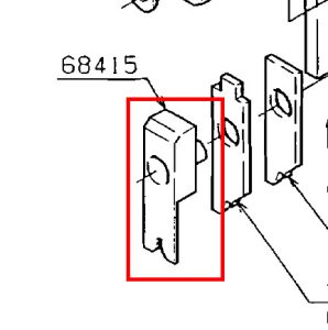 68415 WIRE GUIDE - JST