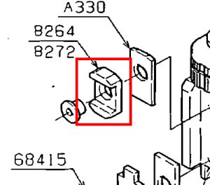 B272 INSULATION BLOCK - JST