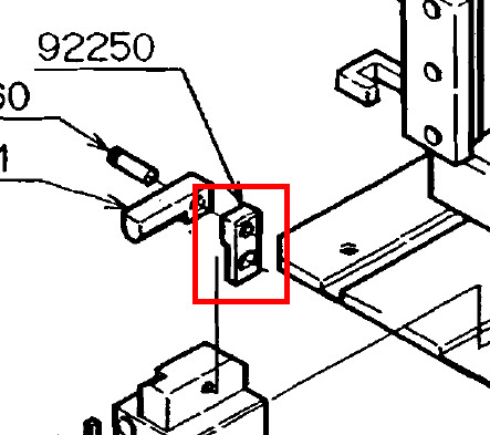 92250 STRIPPER BRACKET - JST