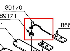 89170 TERMINAL HOLDER - JST