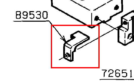 89530 TERMINAL HOLDER - JST