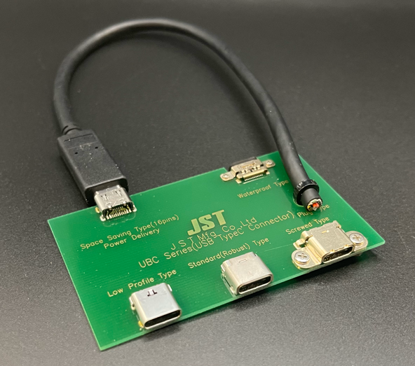 UBC SERIES (USB TYPE C) SAMPLE BOARD - JST
