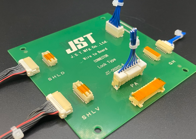 WIRE TO BOARD LOCKING CONNECTORS - JST